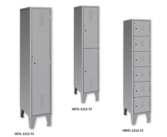 Heavy Duty Single, Double, And Multi-Tier Lockers