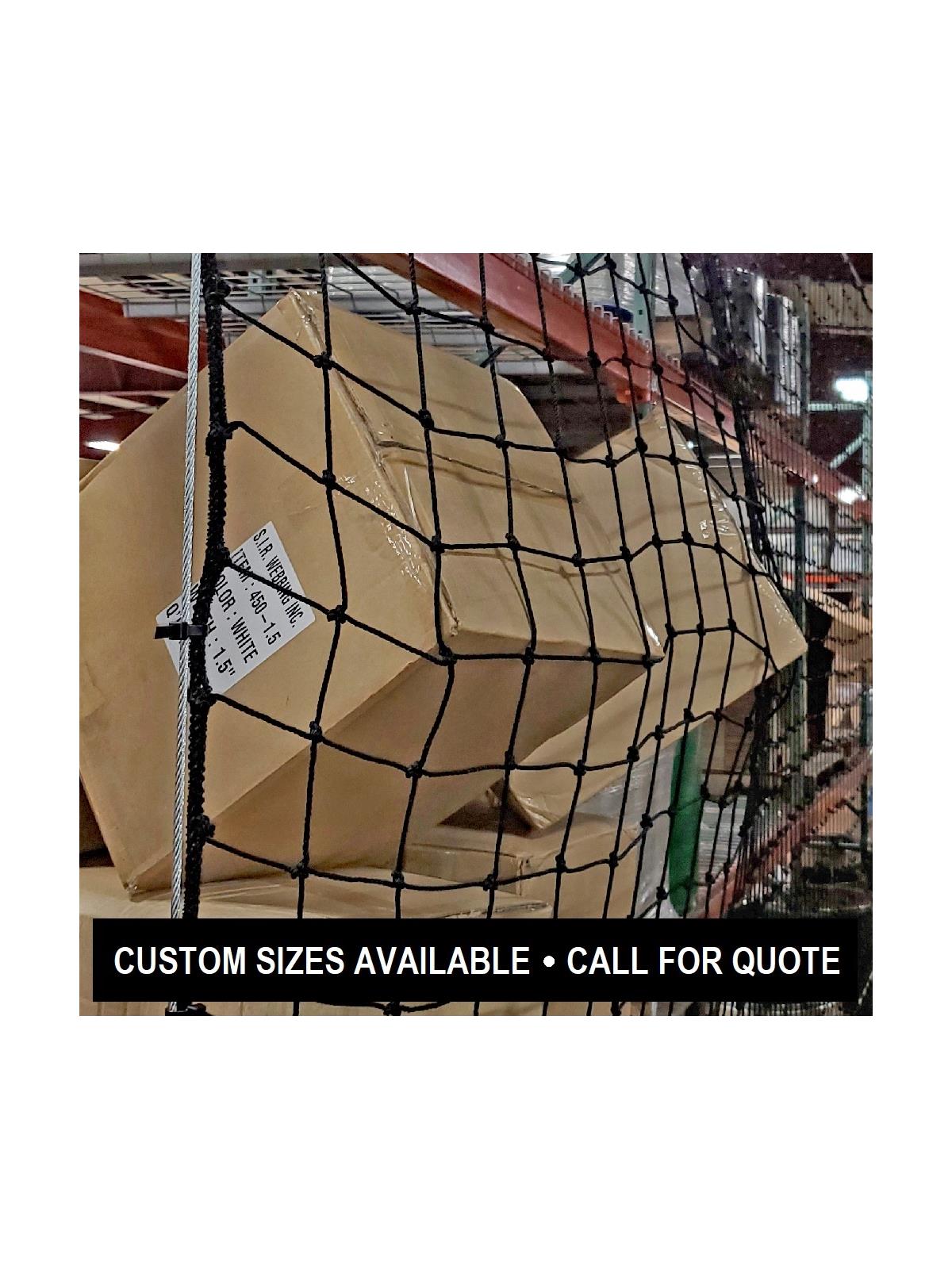 Pallet Rack Guard Net Systems